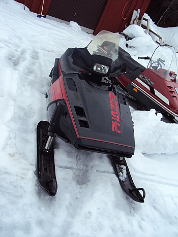 Skrotad Yamaha, Phazer 480, årsmodell 1989