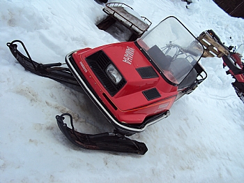 Skrotad Yamaha, ET 340 TR, årsmodell 1981