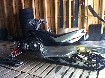 Skrotad Yamaha, Phazer Mtx, årsmodell 2008