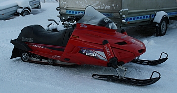 Skrotad Yamaha, V-max 600, årsmodell 1994